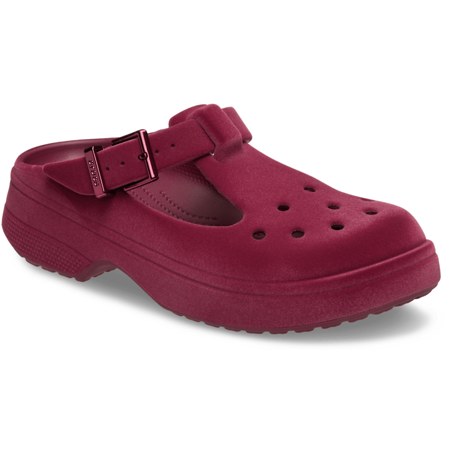Classic Mary Jane Velvet Clog - Crocs
