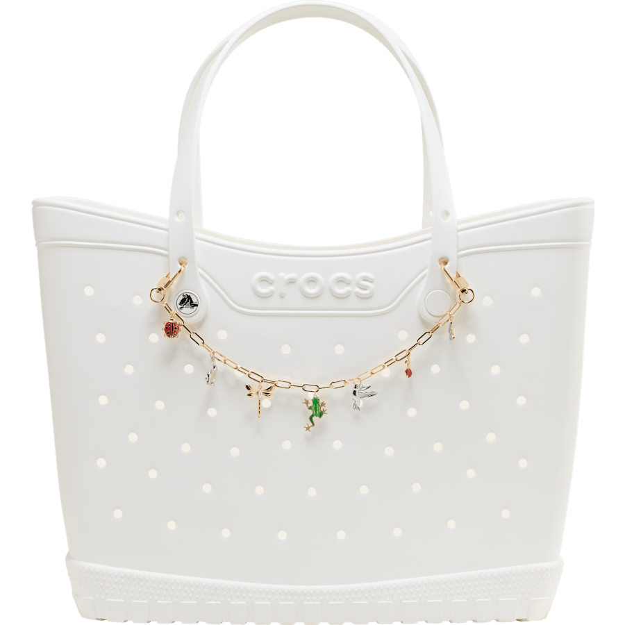 Spring Long Chain Bag Charm - Crocs