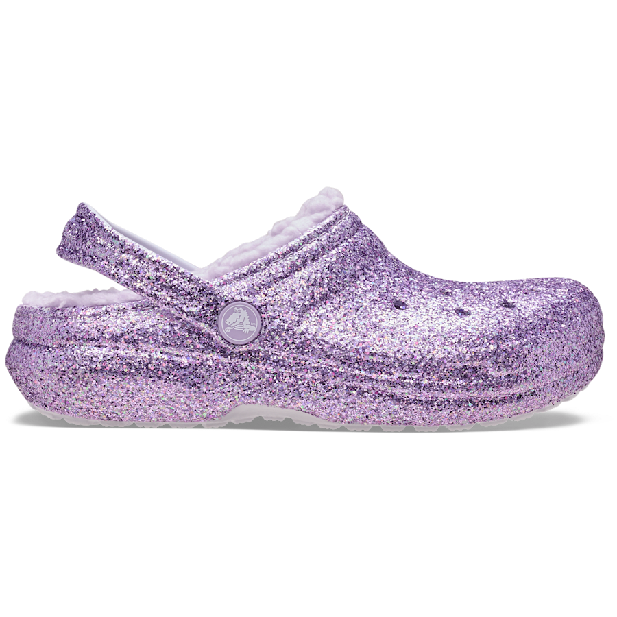 Toddler Classic Lined Chunky Glitter Clog - Crocs