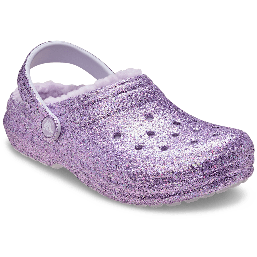 Toddler Classic Lined Chunky Glitter Clog - Crocs