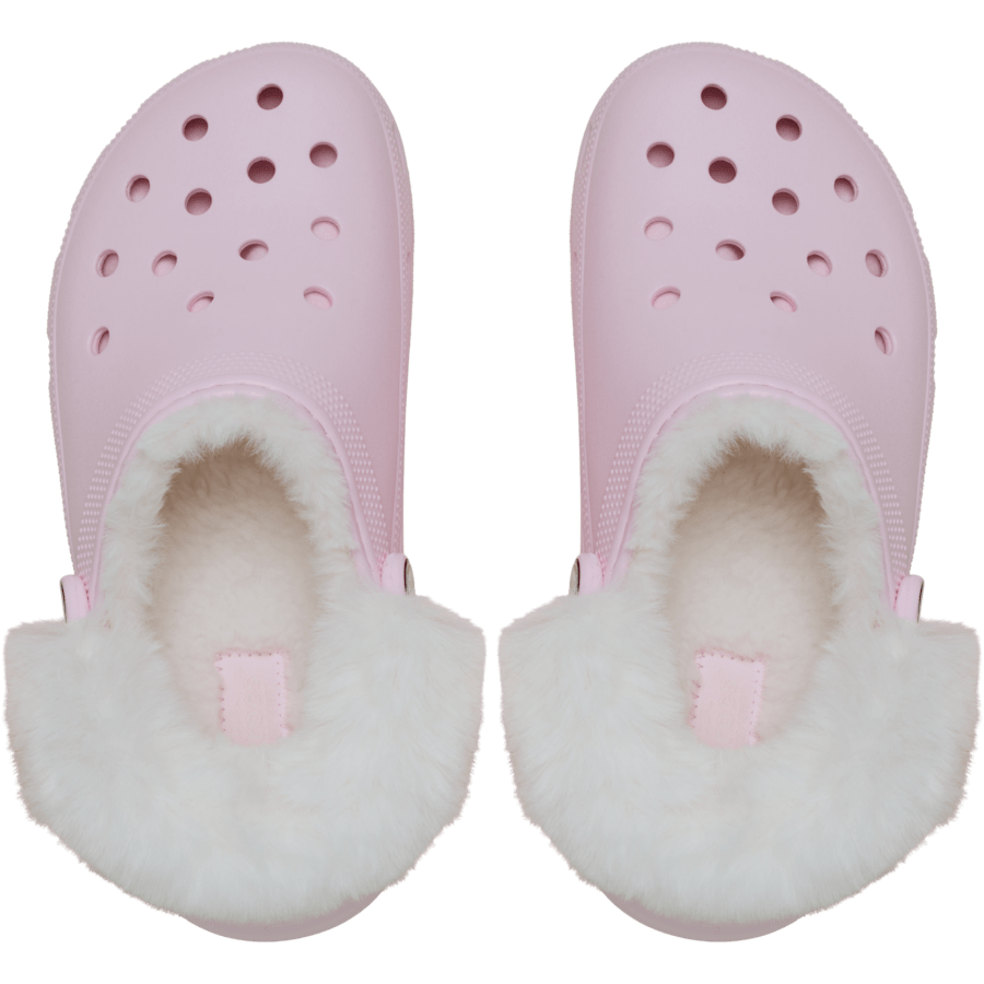 Classic Platform Fuzz Lined Clog - Crocs