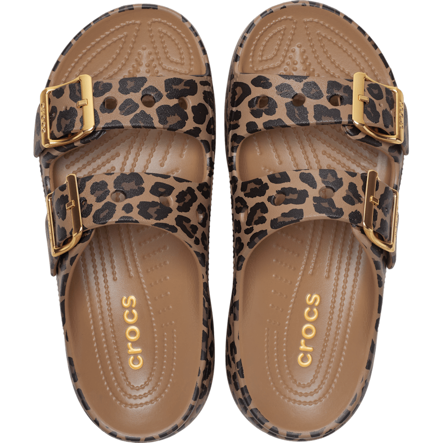 Women's Saturday Platform Leopard Sandal - Crocs