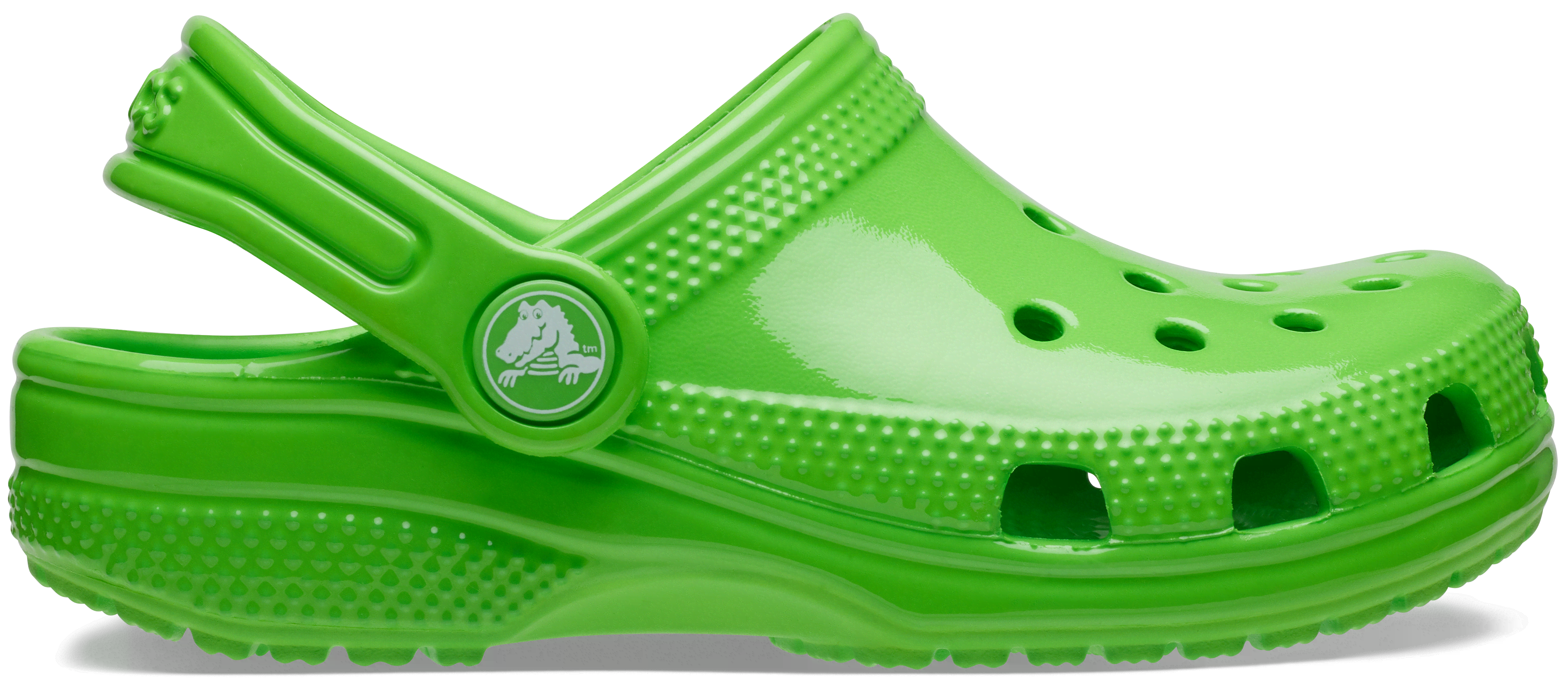Crocs Classic Neon Highlighter Sabots Enfants Green Slime 34 | ModeSens