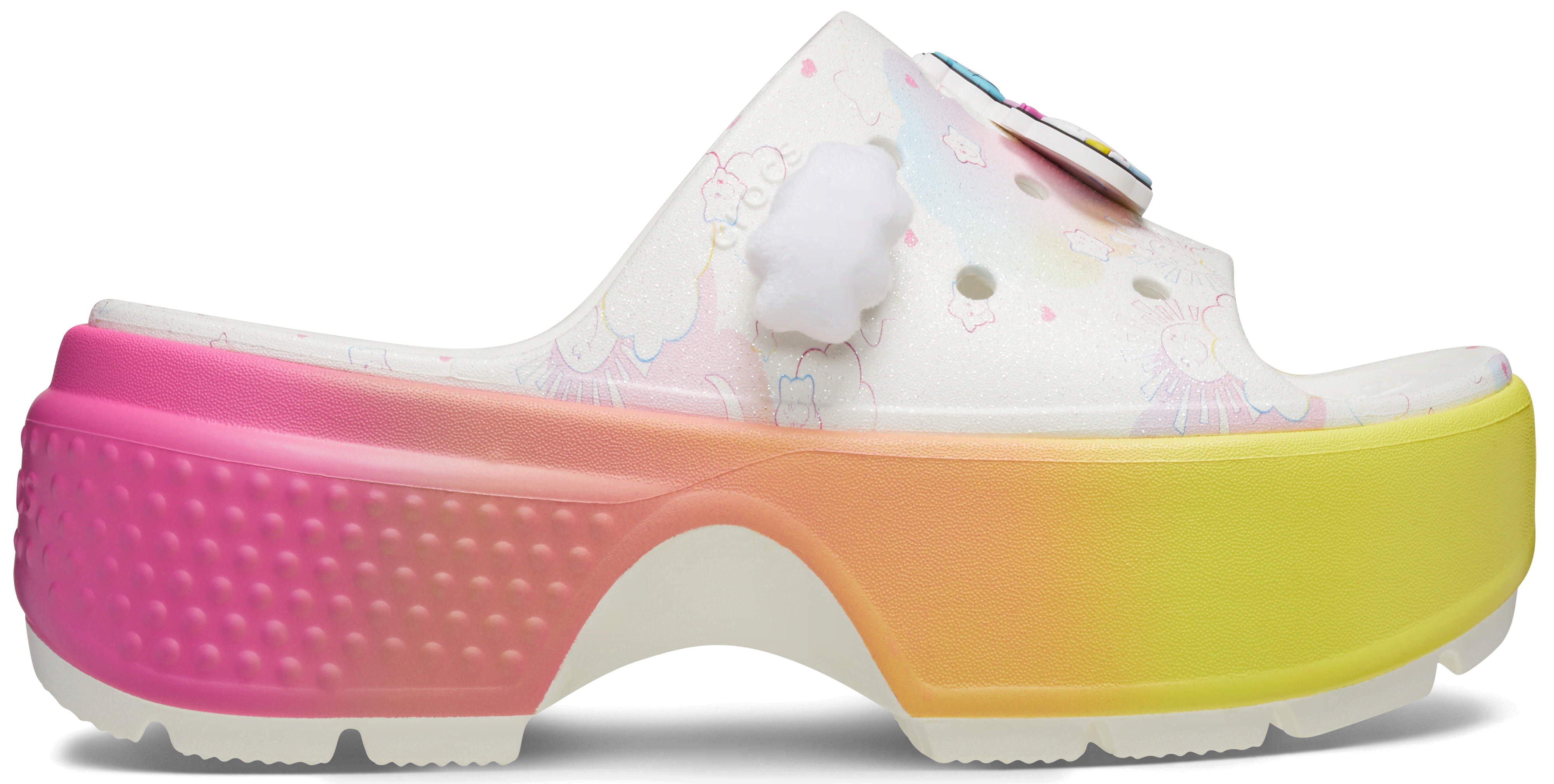 Crocs Care Bears Stomp Slide In White | ModeSens