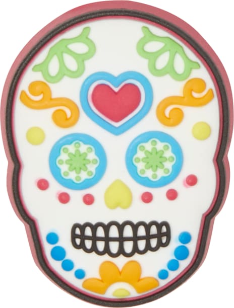 Sugar Skull Jibbitz Shoe Charm - Crocs