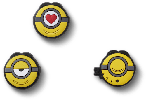 Minions 3 Pack Jibbitz™ charms - Crocs