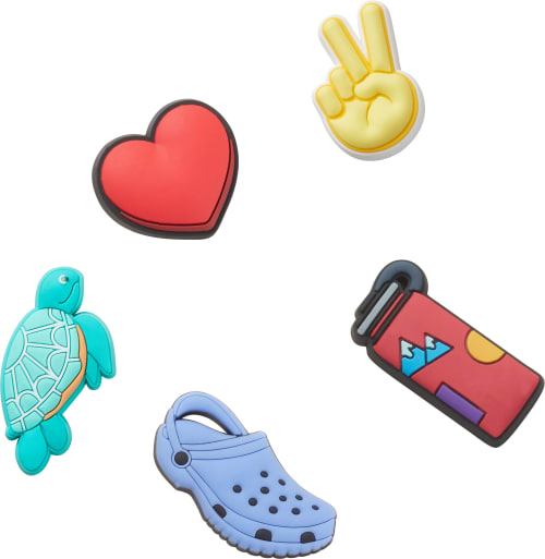 Peace Love and Outdoors 5 Pack Jibbitz™ charms - Crocs