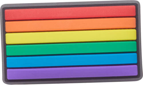 Rainbow Flag Jibbitz Shoe Charm - Crocs