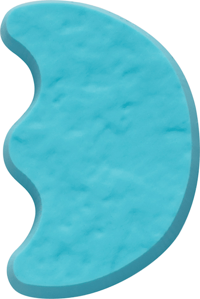 Lucky charm Blue Moon Marshmallow Jibbitz™ charm - Crocs