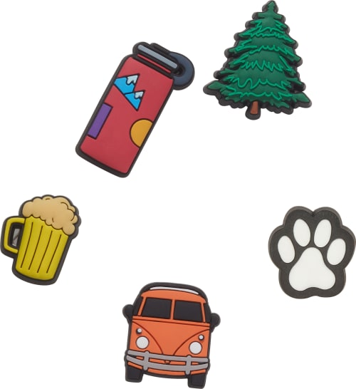 Outdoor Vacay 5 Pack Jibbitz Shoe Charm - Crocs