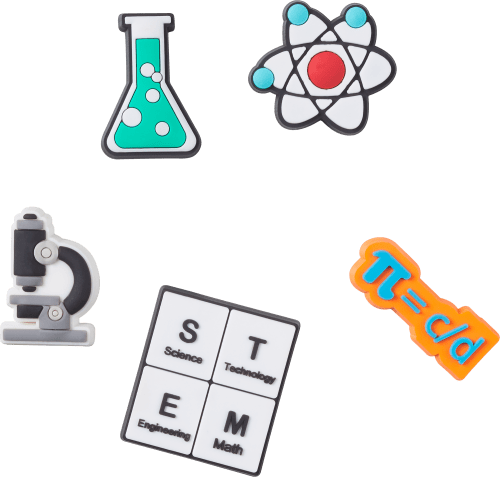 Science and Math 5 Pack Jibbitz™ charms - Crocs