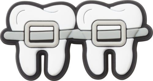 Teeth with Braces Jibbitz™ charms - Crocs