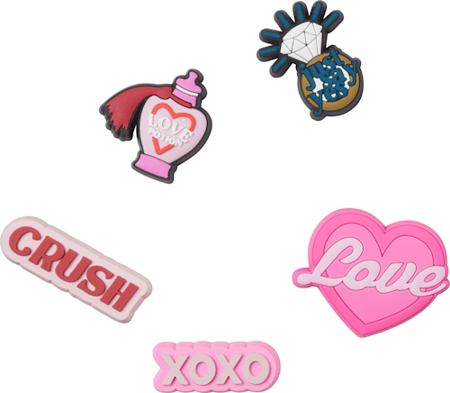 Crush Pin Backer 5 Pack Jibbitz™ charms - Crocs