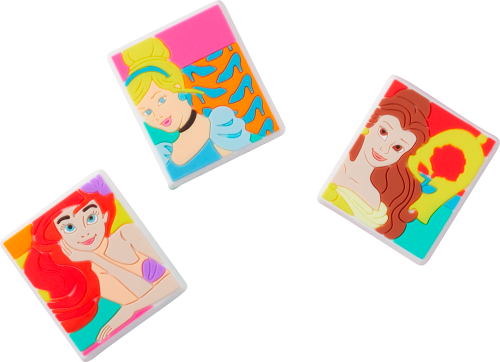 Disney Princess Portrait 3 Pack Jibbitz™ charms - Crocs