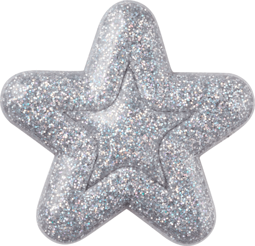 Glittery Star Jibbitz™ charms - Crocs