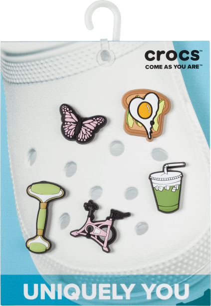 Fit Chick 5 Pack Jibbitz™ charms - Crocs