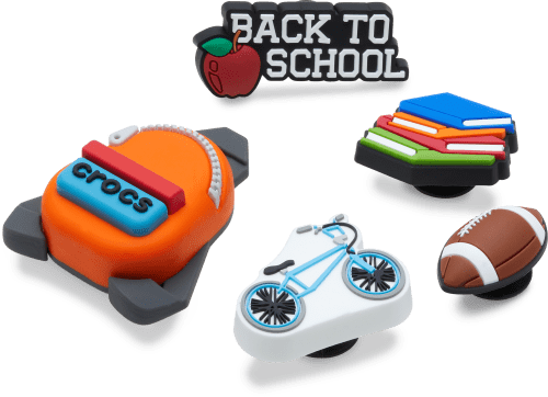Back to School 5 Pack Jibbitz™ charms - Crocs