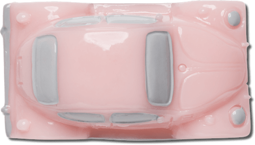 Pink Car Jibbitz Shoe Charm - Crocs