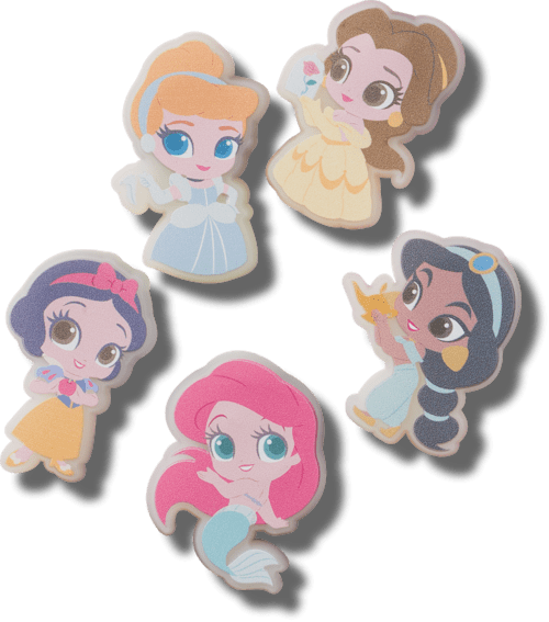 Disney Princess LED 5 Pack Jibbitz™ charms - Crocs