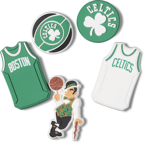 NBA Boston Celtics 5 Pack Jibbitz™ charms - Crocs