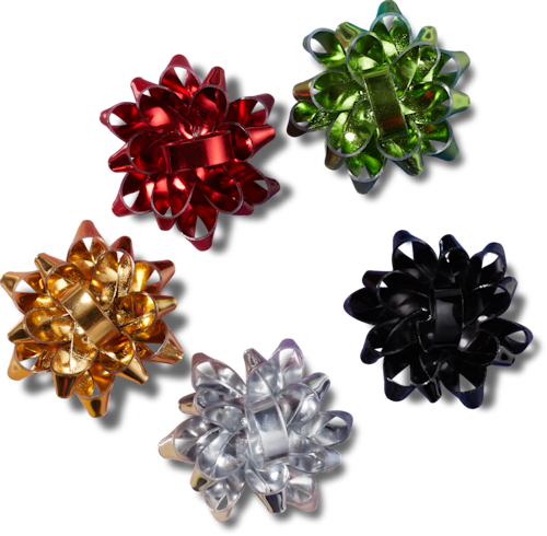 Present Bow 5 Pack Jibbitz™ charms - Crocs