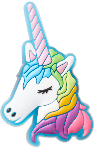 Lights Up Unicorn Jibbitz Shoe Charm - Crocs