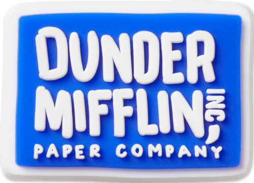 The Office Dunder Mifflin Logo Jibbitz™ charms - Crocs