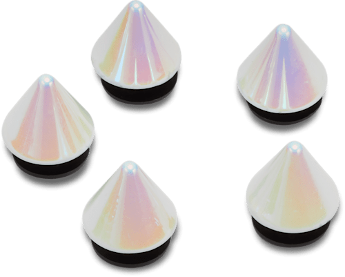 Iridescent Spike 5 Pack Jibbitz™ charms - Crocs