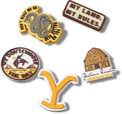 Yellowstone 5 Pack Jibbitz™ charms - Crocs
