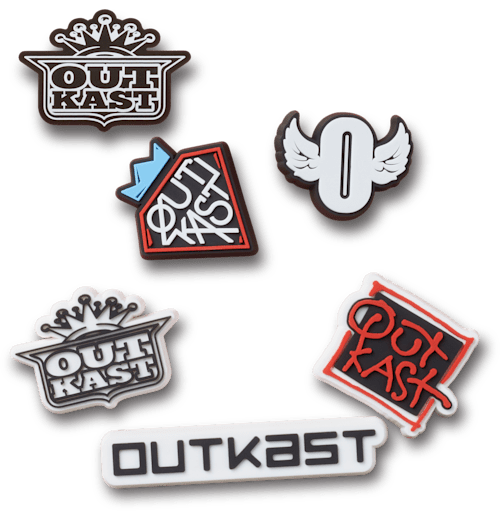 Outkast 5 Pack Jibbitz™ charms - Crocs