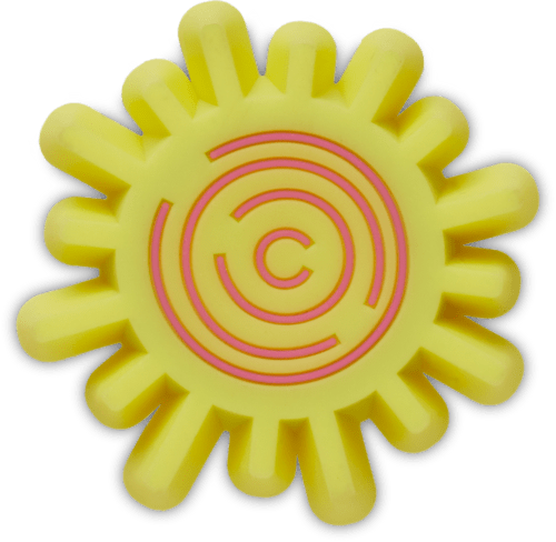 Lights Up Sun Jibbitz™ charms - Crocs