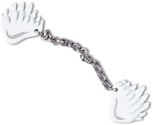 Angel Wings Chain Jibbitz™ charms - Crocs