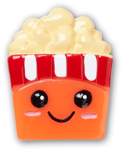 Cutesy Popcorn Bucket Jibbitz™ charms - Crocs