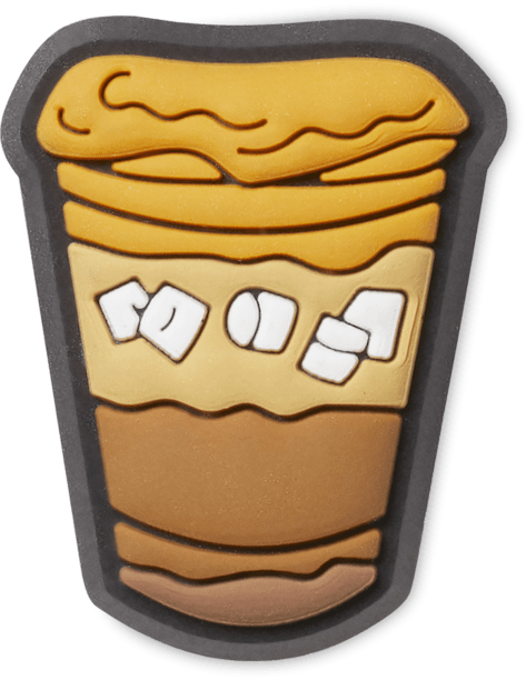 Pumpkin Spice Iced Coffee Jibbitz™ charms - Crocs