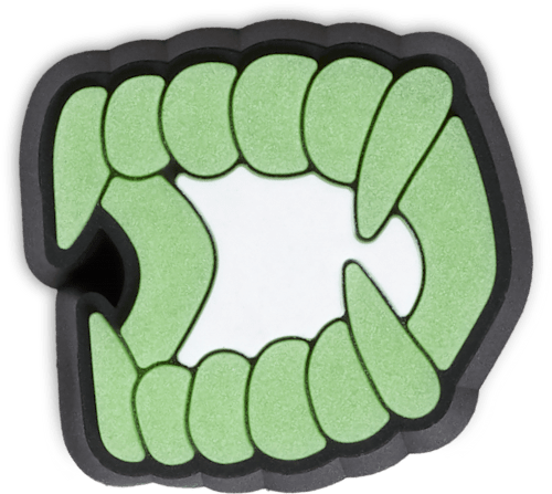 Glow in The Dark Vampire Fangs Jibbitz™ charms - Crocs