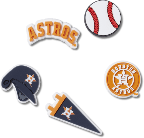 MLB Houston Astros 5pck Jibbitz™ charms - Crocs