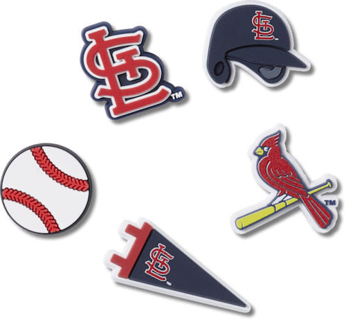 MLB St. Louis Cardinals 5pck Jibbitz™ charms - Crocs