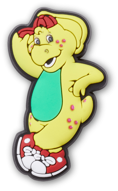 Barney BJ Jibbitz™ charms - Crocs