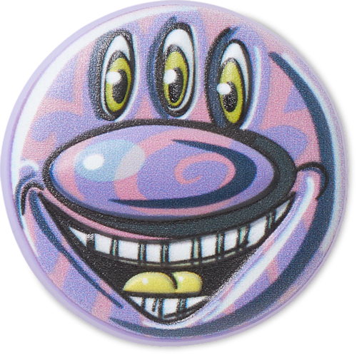 Scharf Purple Face Jibbitz™ charms - Crocs