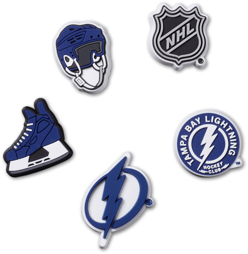 NHL® Tampa Bay Lightning® 5 Pack Jibbitz™ charms - Crocs