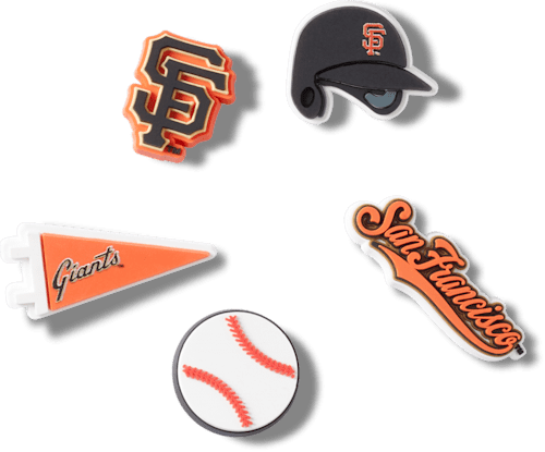 MLB San Francisco Giants 5 Pack Jibbitz™ charms - Crocs
