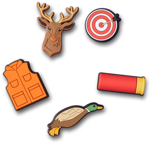 Hunting Season 5 Pack Jibbitz™ charms - Crocs