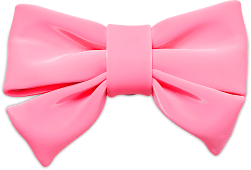 Hyper Pink Bow Jibbitz™ charms - Crocs