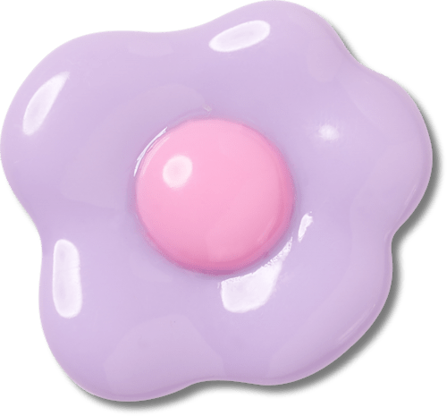 Dainty Acrylic Purple Daisy Jibbitz™ charms - Crocs