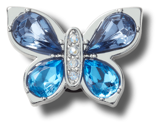 Blue Gem Butterfly Jibbitz™ charms - Crocs