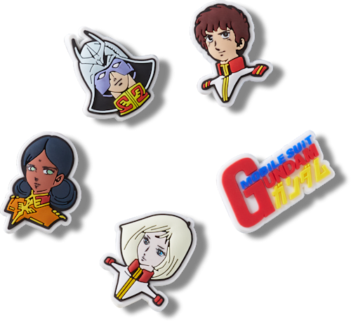 Gundam 5 Pack Jibbitz™ charms - Crocs