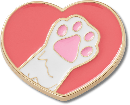 Heart Cat Toe Bean Jibbitz™ charms - Crocs