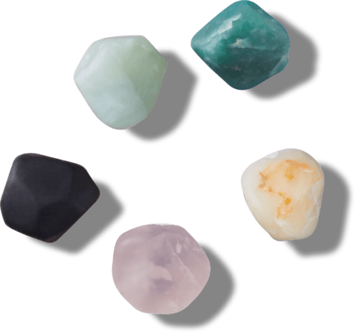 Marble Rocks 5 Pack Jibbitz™ charms - Crocs
