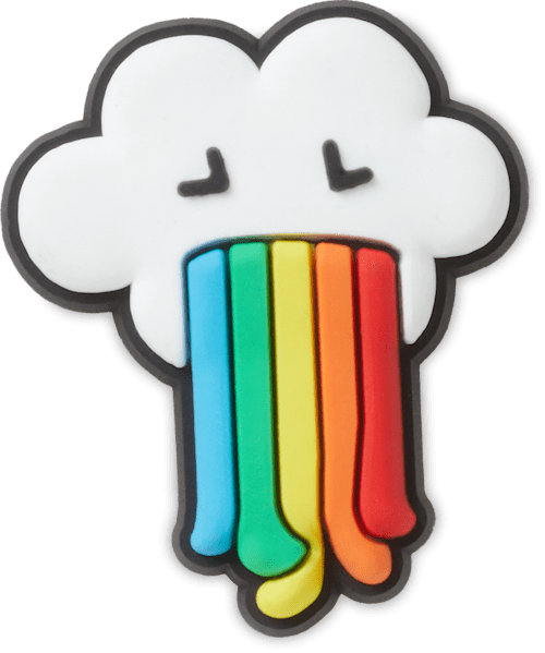 Rainbow Throw Up Jibbitz™ charms - Crocs