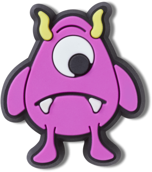 Purple One Eyed Monster Jibbitz™ charms - Crocs